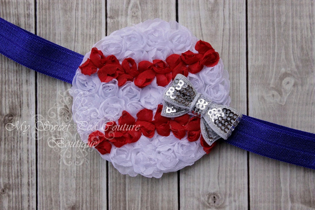 Baseball Headband You Choose Color Baseball Headband Baby Headband MLB ...