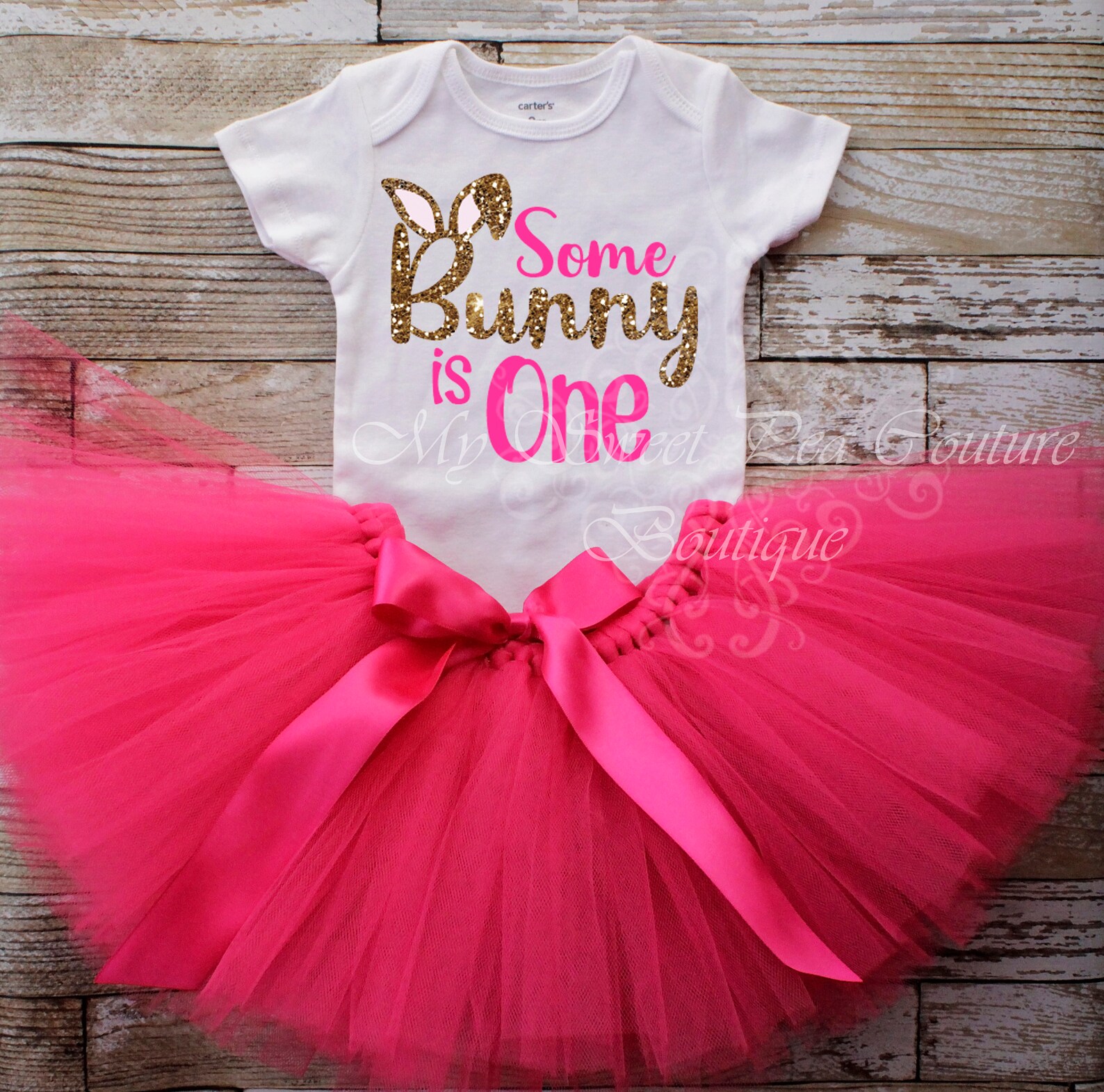 Some Bunny is One Birthday Outfit Bunny First Birthday 1st - Etsy