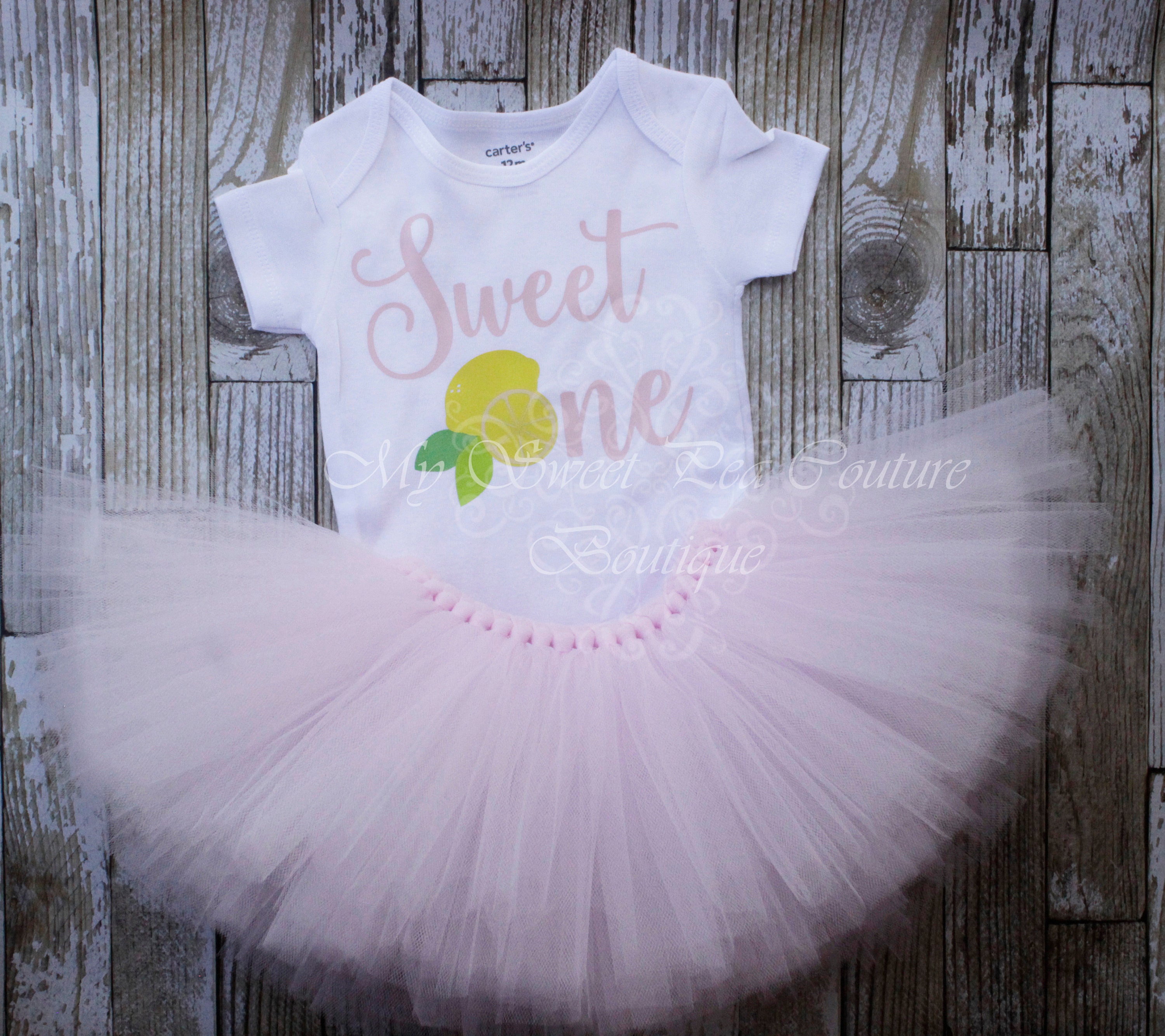 Pink Lemonade First Birthday Outfit Lemon Cake Smash Outfit | Etsy