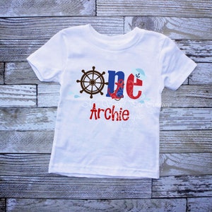 Nautical First Birthday Outfit- First Birthday Outfit- 1st Birthday ...