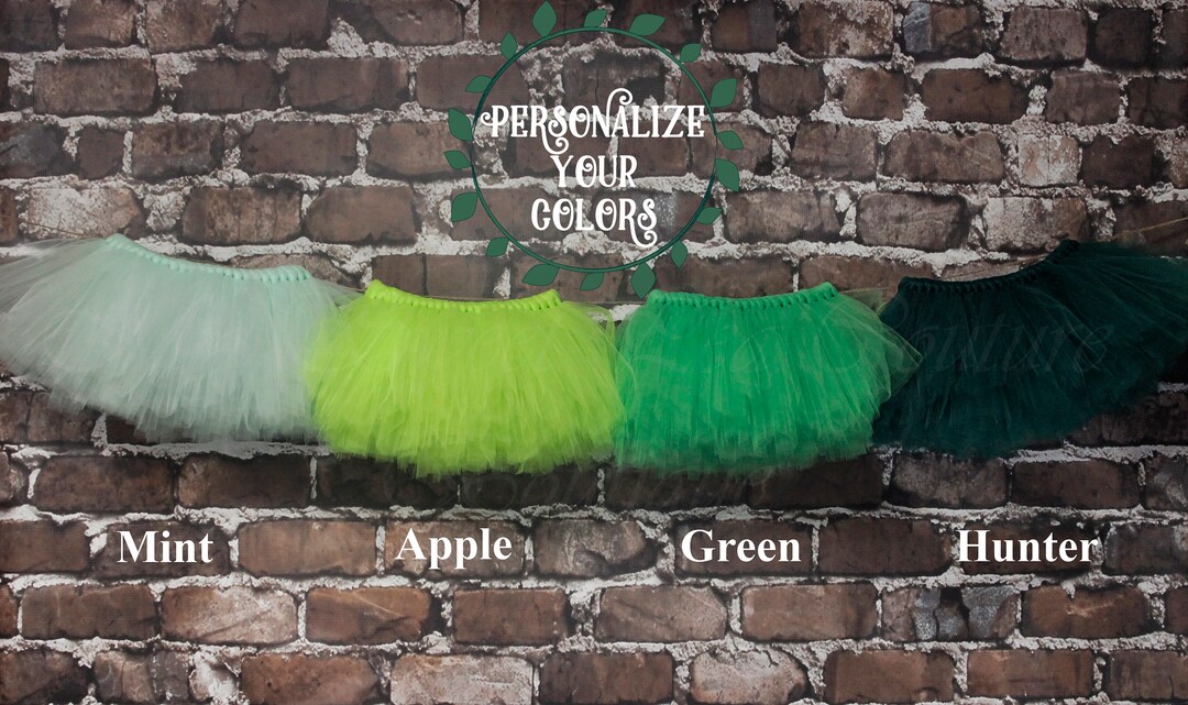 Shades of Green Tutu Tutu Princess Tutu Baby Tutu Newborn Tutu Toddler ...