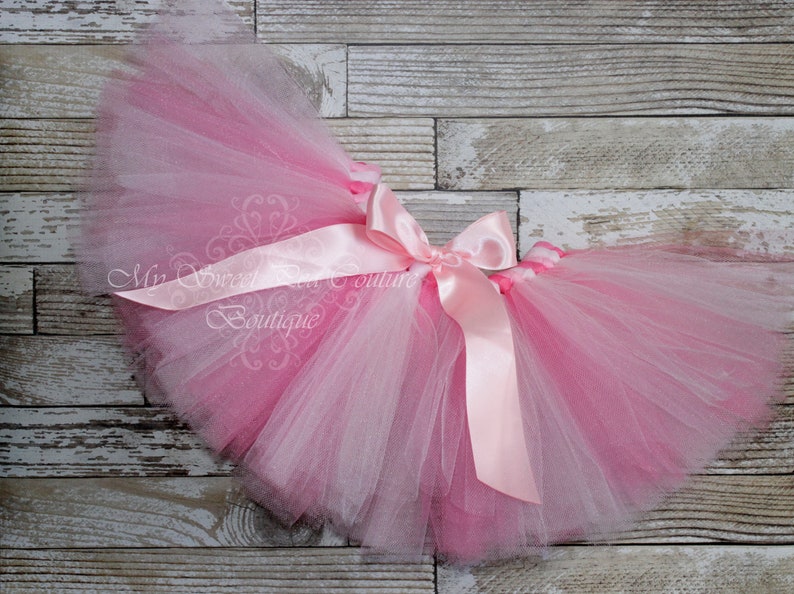 Light Pink Pink & Shocking Pink Tutu Princess Tutu Baby Tutu - Etsy