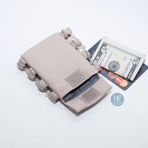 Women's Wrist Wallet . Travel Wrist Wallet Beige . Wristlet Wallet for ...