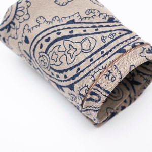 Hidden Wallet Beige Wrist Wallet Bracelet Travel Wristlet Wallet Womens ...