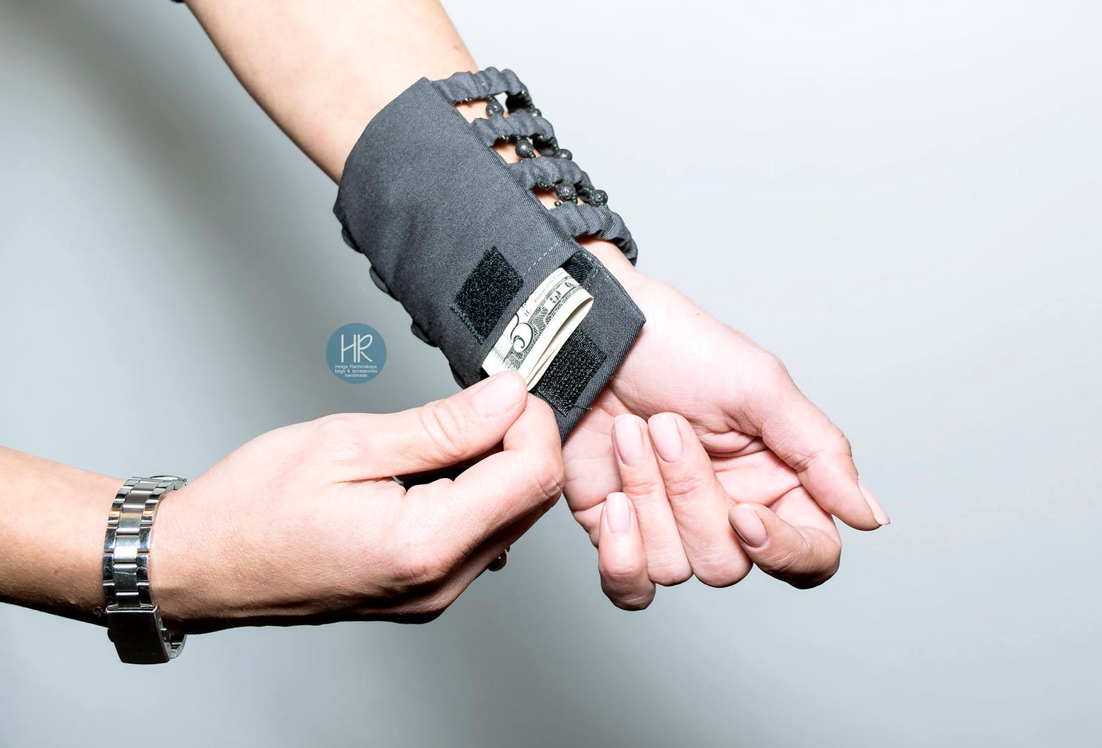 Travel Wrist Wallet Bracelet Purse Women Wristlet Wallet Cuff - Etsy