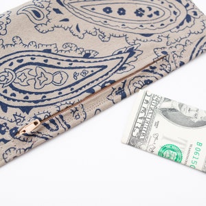 Hidden Wallet Beige Wrist Wallet Bracelet Travel Wristlet Wallet Womens ...