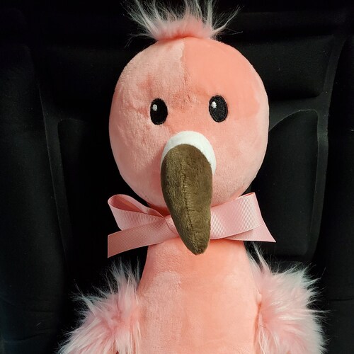 Personalized Stuffed Flamingo Personalized Baby Gift - Etsy
