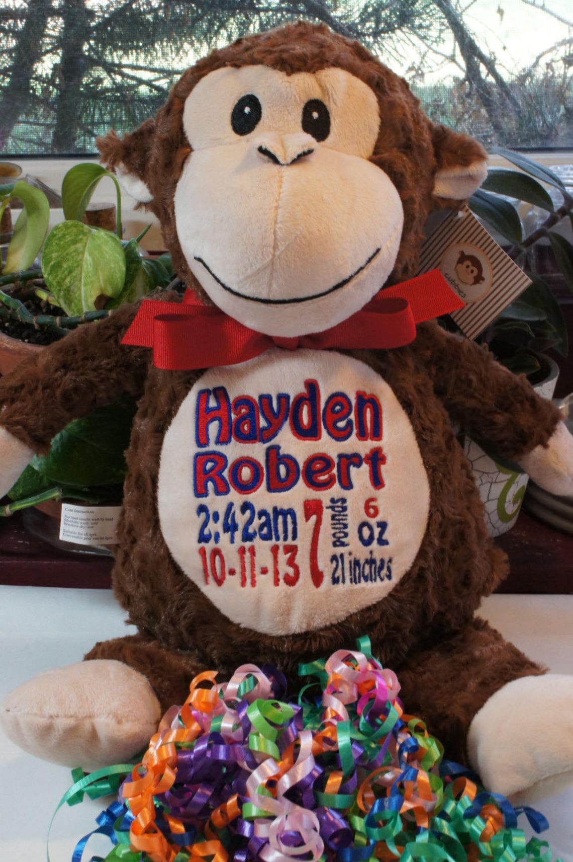 Personalized Baby Gift baby Cubbies Huggles the - Etsy