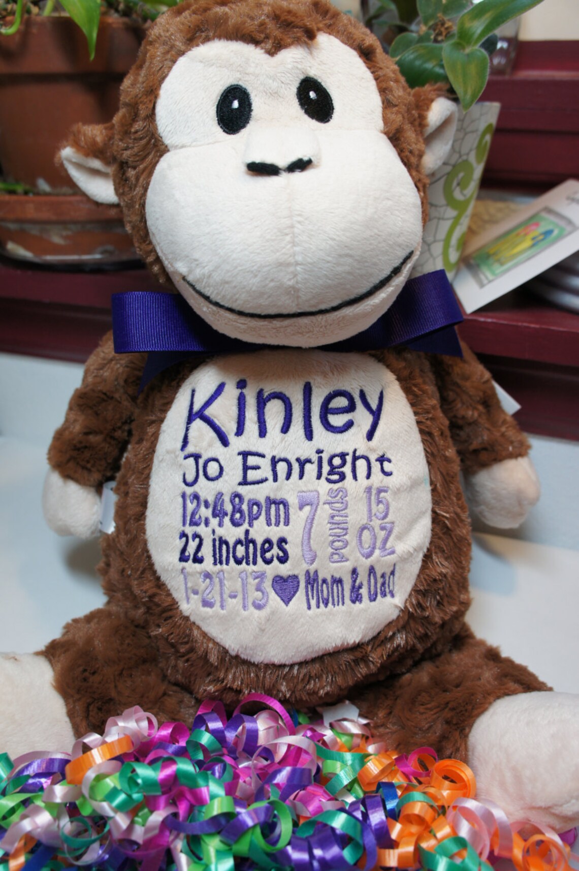 Personalized Baby Gift baby Cubbies Huggles the - Etsy
