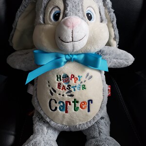 Personalized Baby Gift, "baby Cubbies" Munchkin Pie the Rabbit, Birth ...