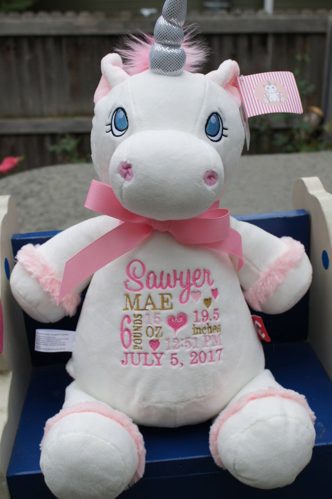 Personalized Baby Gift baby Cubbies Unicorn - Etsy