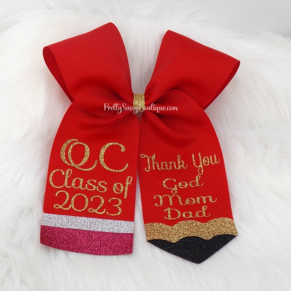 Graduation Cap Bow - Etsy