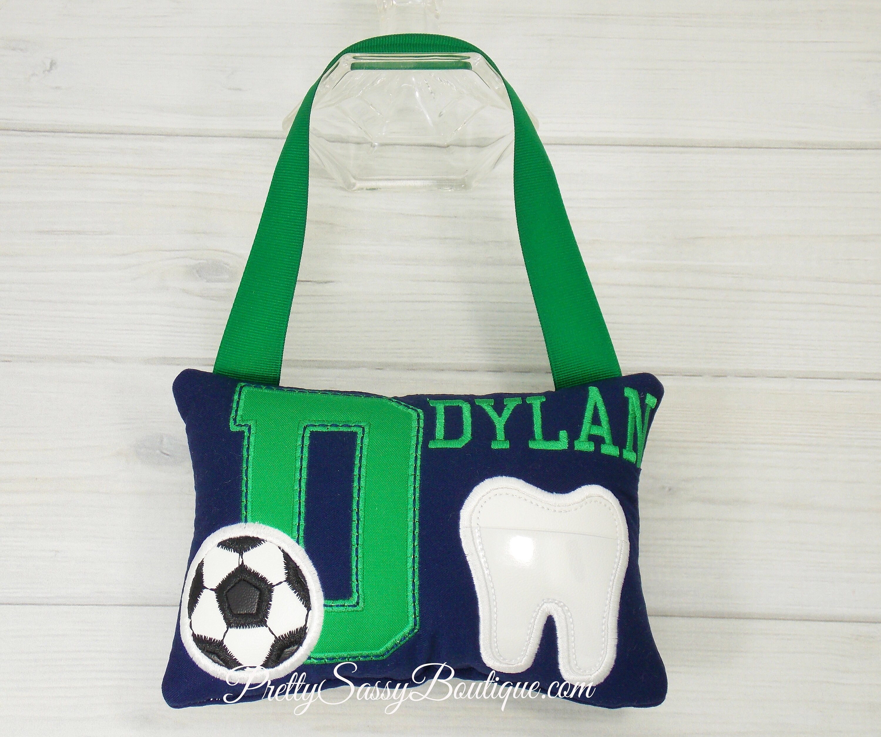 Tooth Fairy Pillow Boys, Tooth Pillow, Soccer Tooth Fairy Pillow ...
