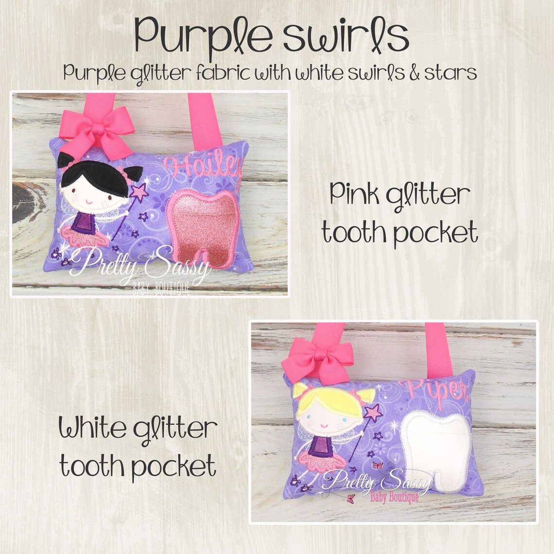 Tooth Fairy Pillow Tooth fairy pillow girl Personalized | Etsy