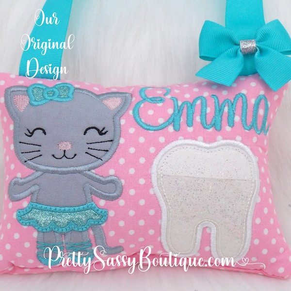 Pearl Chain Bag Caterina The Cat Tooth Fairy Pillow - Ballerina Doll ...