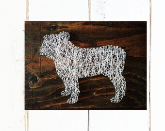 Dog string art | Etsy