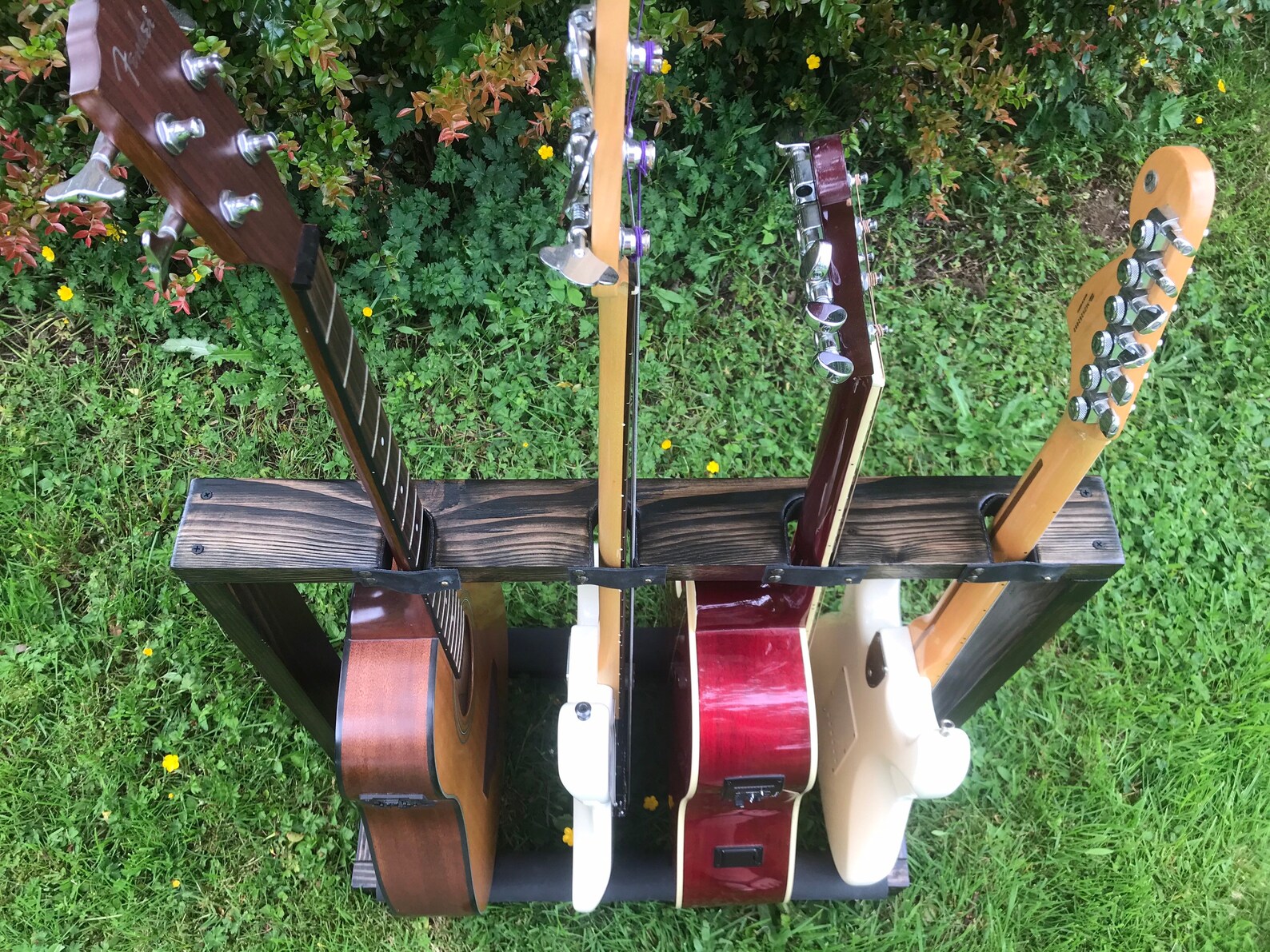 Upright Wooden Guitar Rack Guitar Case Instrument Holder - Etsy