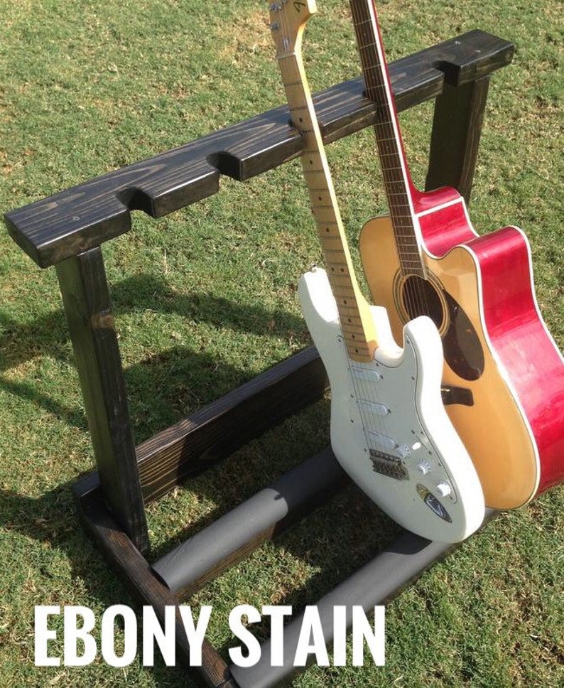 Leaning Wooden Guitar Rack Guitar Case Instrument Holder | Etsy