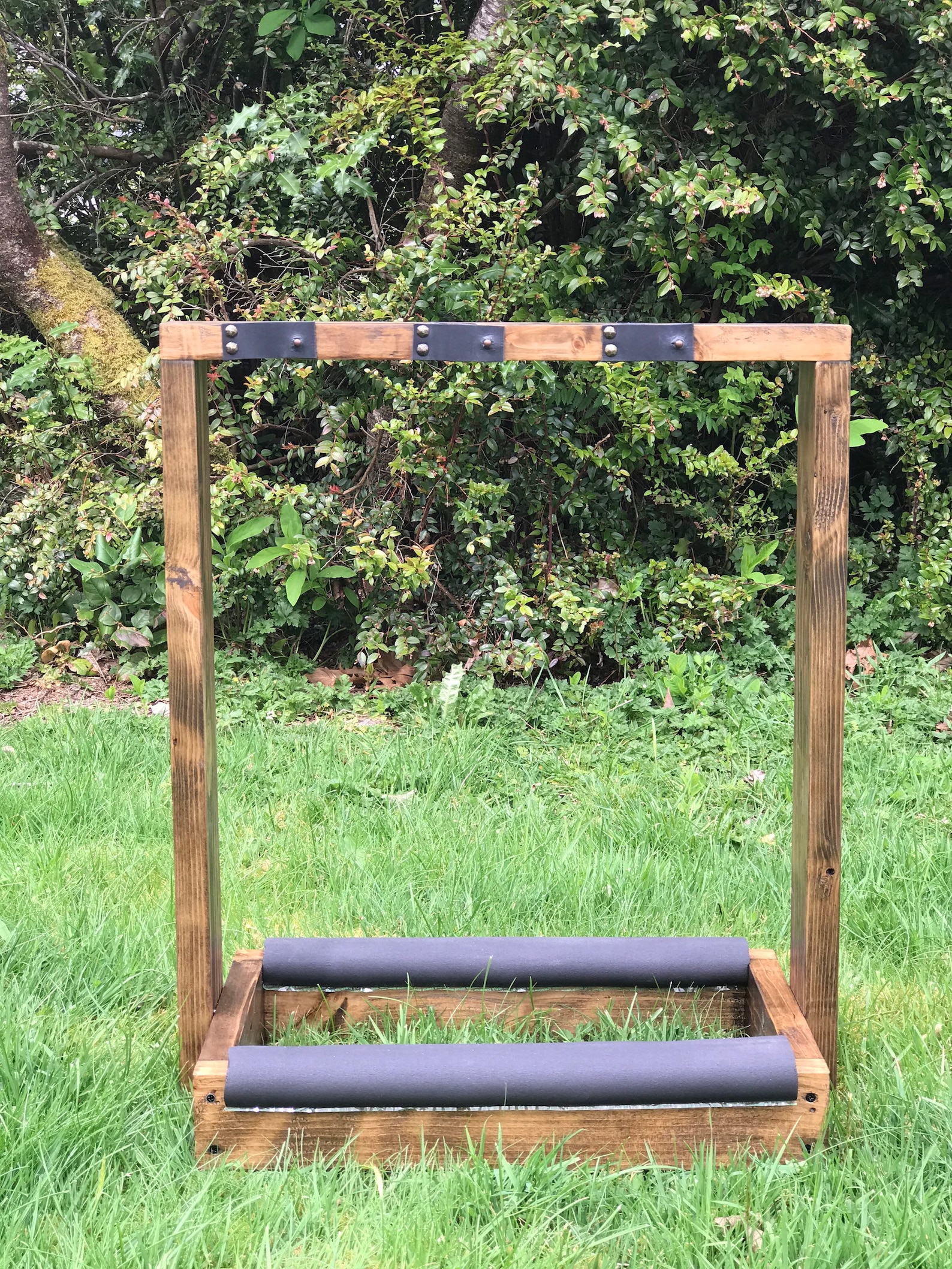 Vertical Wooden Guitar Rack - Guitar Case - Instrument Holder - Home ...