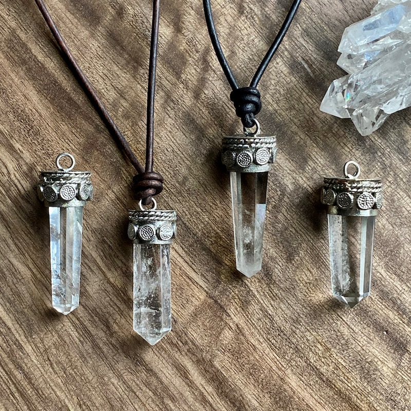 Crystal Pendant - Etsy
