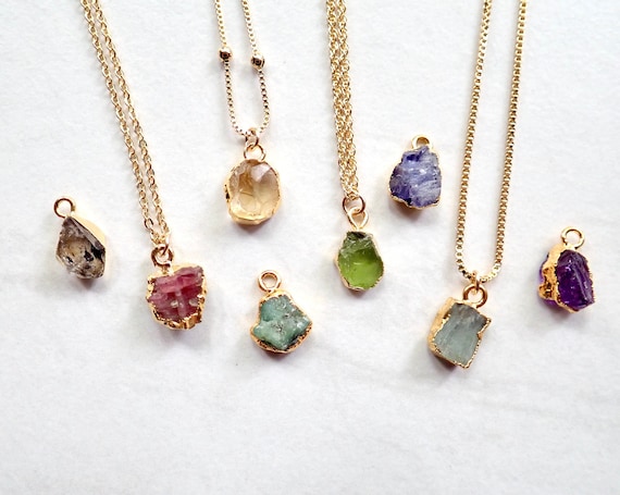 Gemstone necklaces sale store