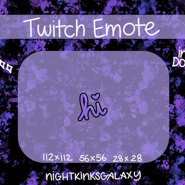 Twitch Text Emotes - Etsy