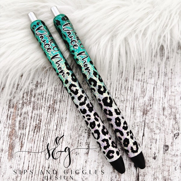 Leopard Epoxy Pen Wrap - Etsy