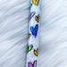 Glitter Heart Pen/ Multicolored Heart Pen/ Glitter Pens/ Planner ...