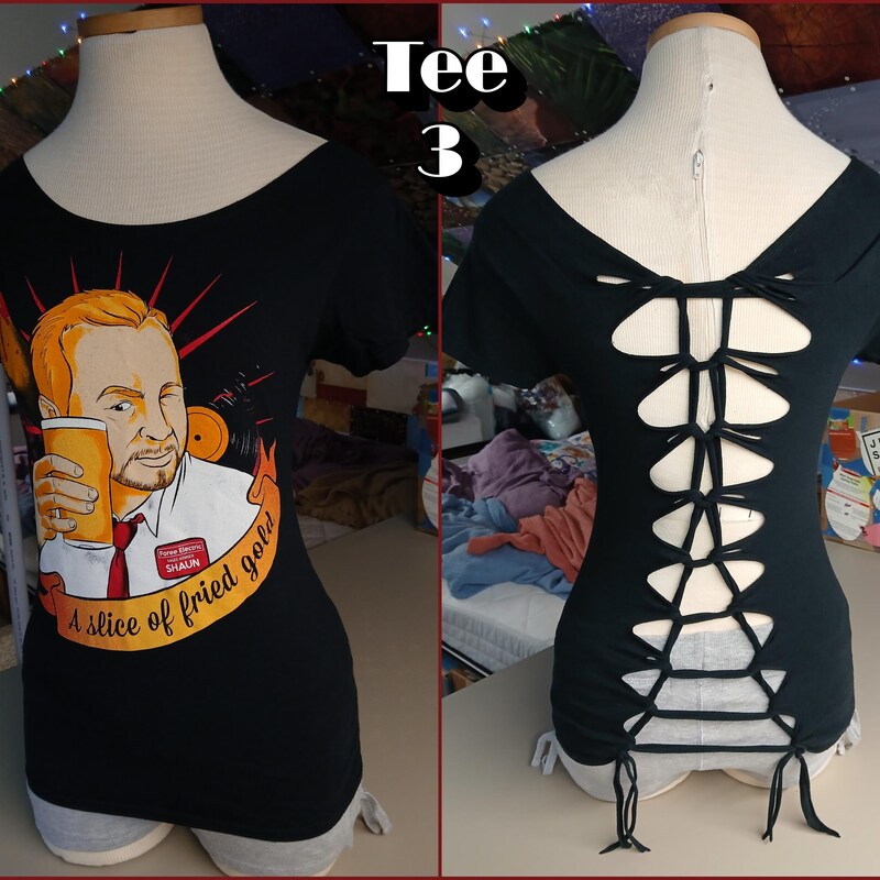 Shredded T Shirt - Etsy