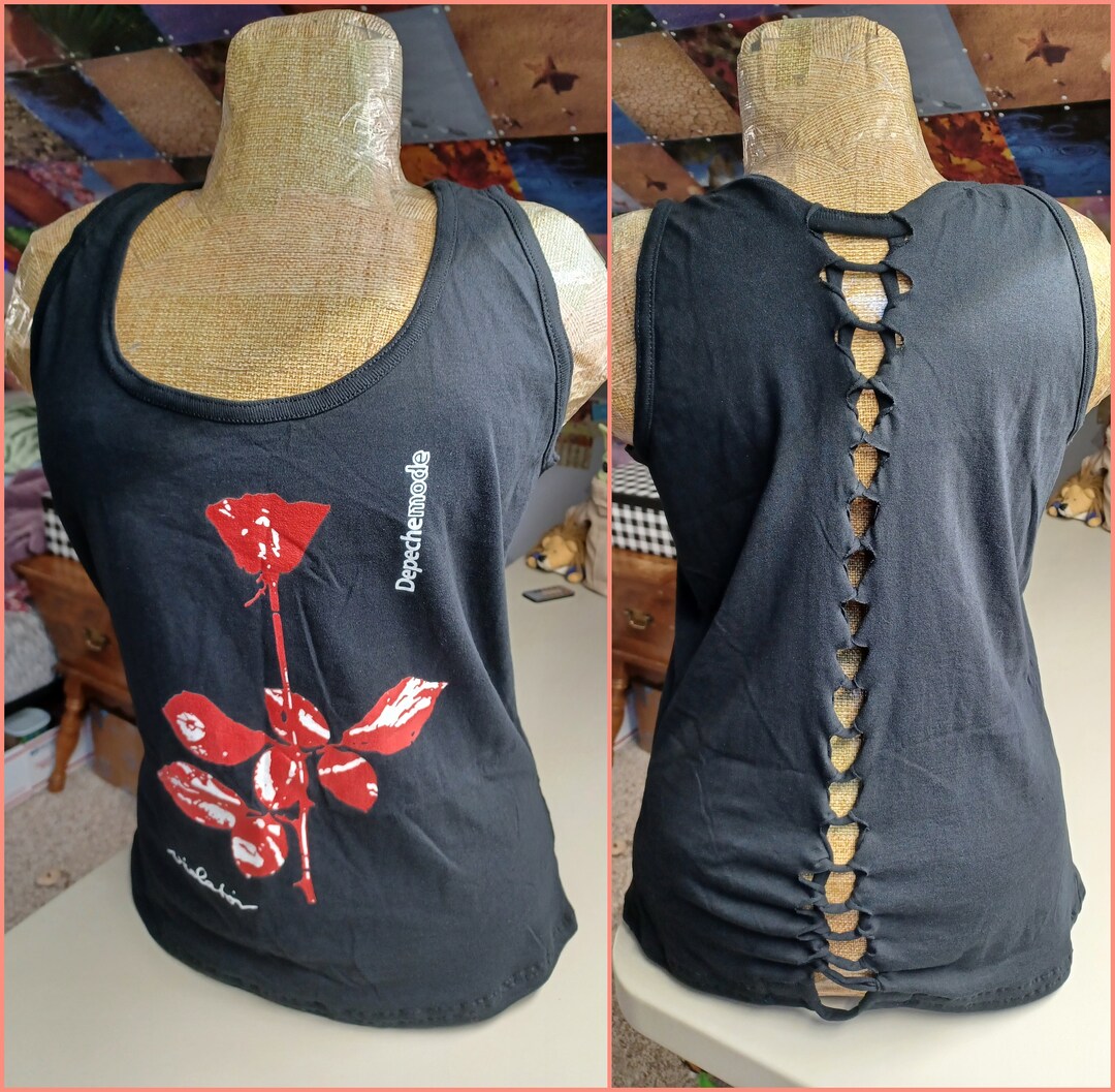 Send Me Your Own Tanks: Custom Order Upcycled Fitted Sleeveless Tank ...