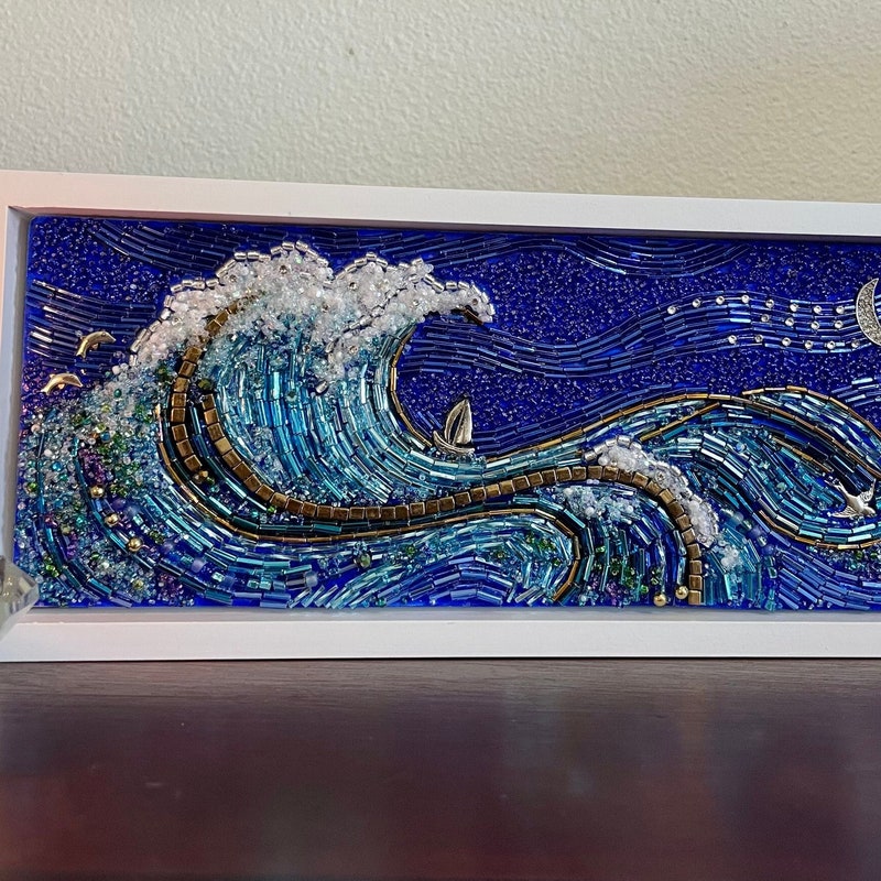 Beaded Artwork - Etsy