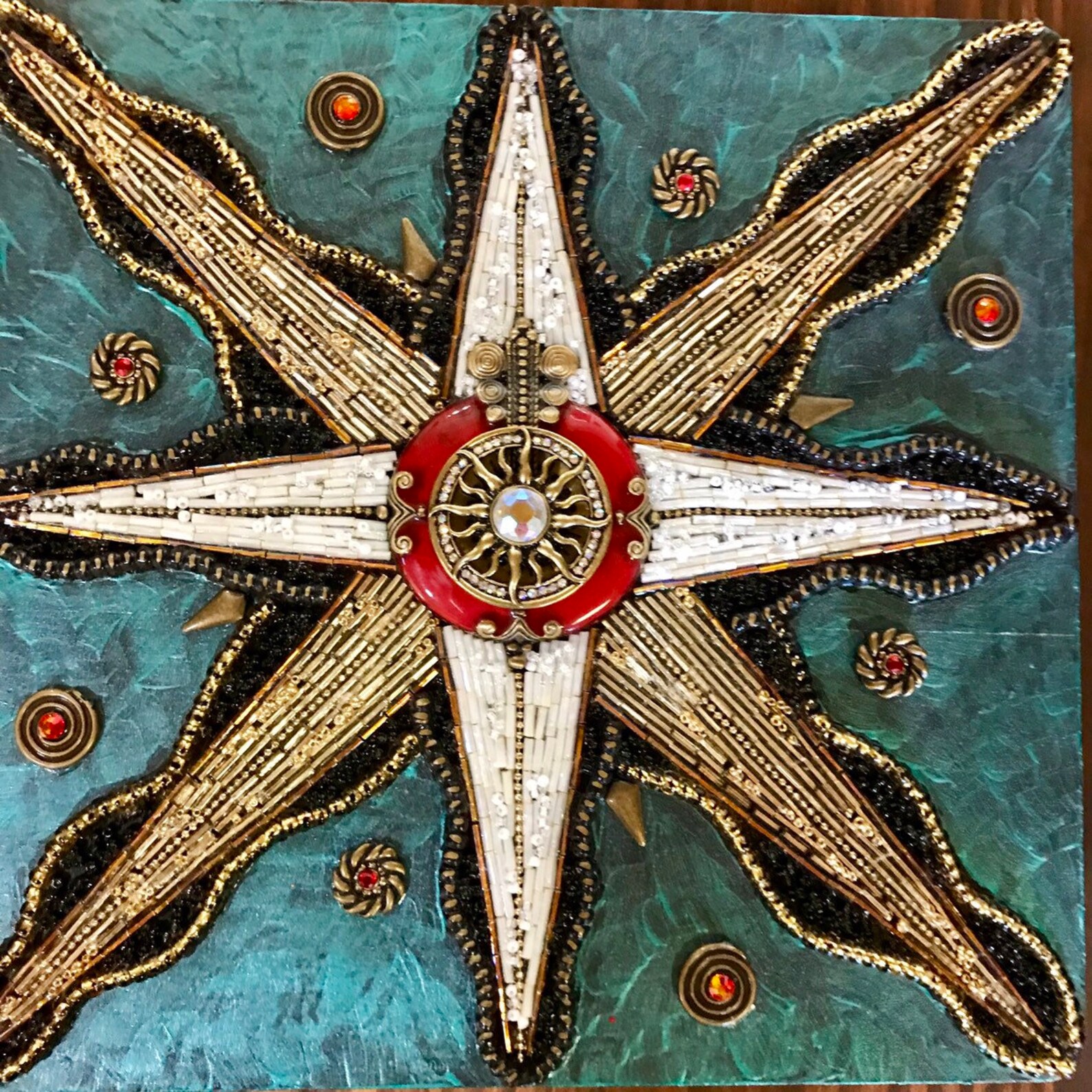 Sun Medallion Jewelry/keepsake Box - Etsy