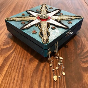 Sun Medallion Jewelry/keepsake Box - Etsy