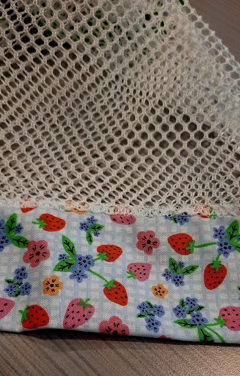 Reusable Produce Mesh Bag - Etsy