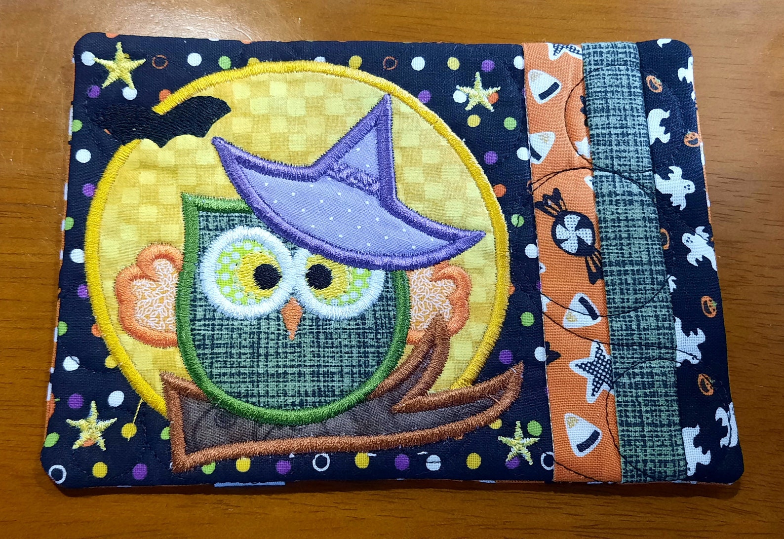 FALL MUG RUG for Autumn Decor Boo Owl Pumpkin Cat Machine - Etsy