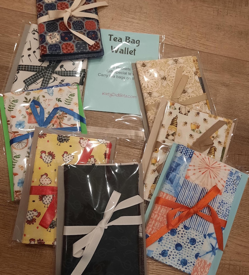 Tea Bag Wallet - Etsy