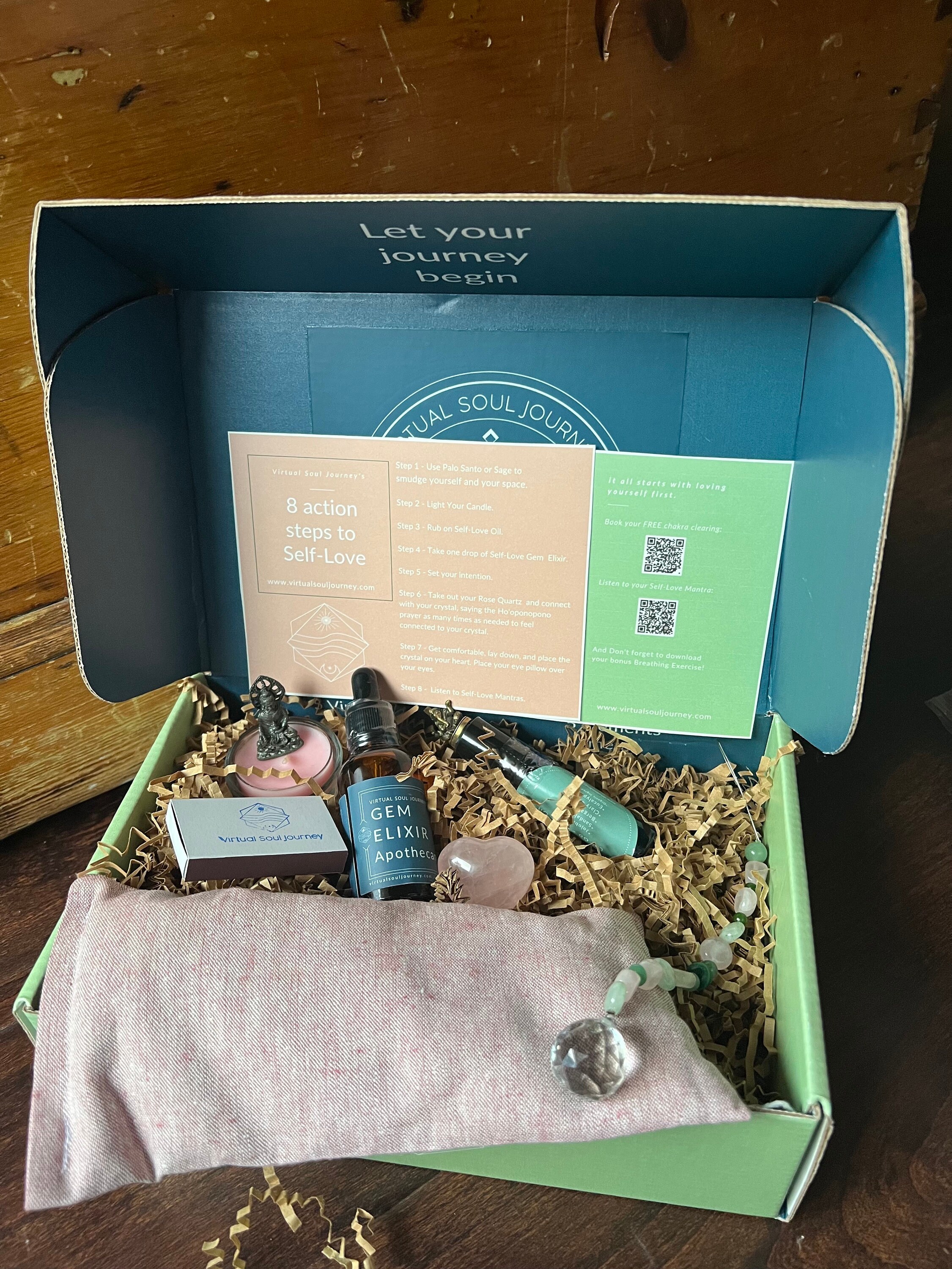 Healing Soul Kit - Self Love Kit With Mantras, Breathing Exercises ...