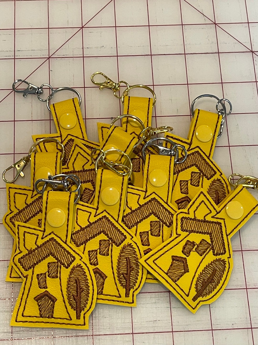 Cabin or House Design Key Chain Key Fob New Home Owner She - Etsy