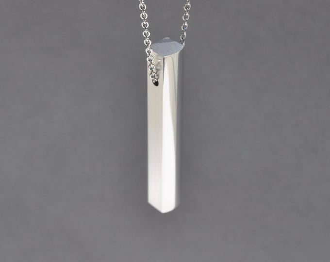 Aluminum Jewelry Aluminum Necklace Minimalist Necklace - Etsy