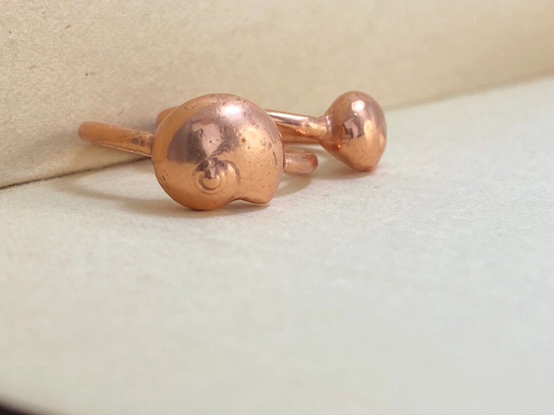 Seashell shark Eye Ring Real Shell Electroformed in Copper Handmade ...