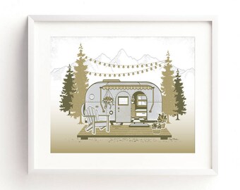 Airstream Art - Etsy
