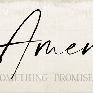 Amen Metal Print on Reclaimed Wood Frame-spiritual Wall Sign-living ...