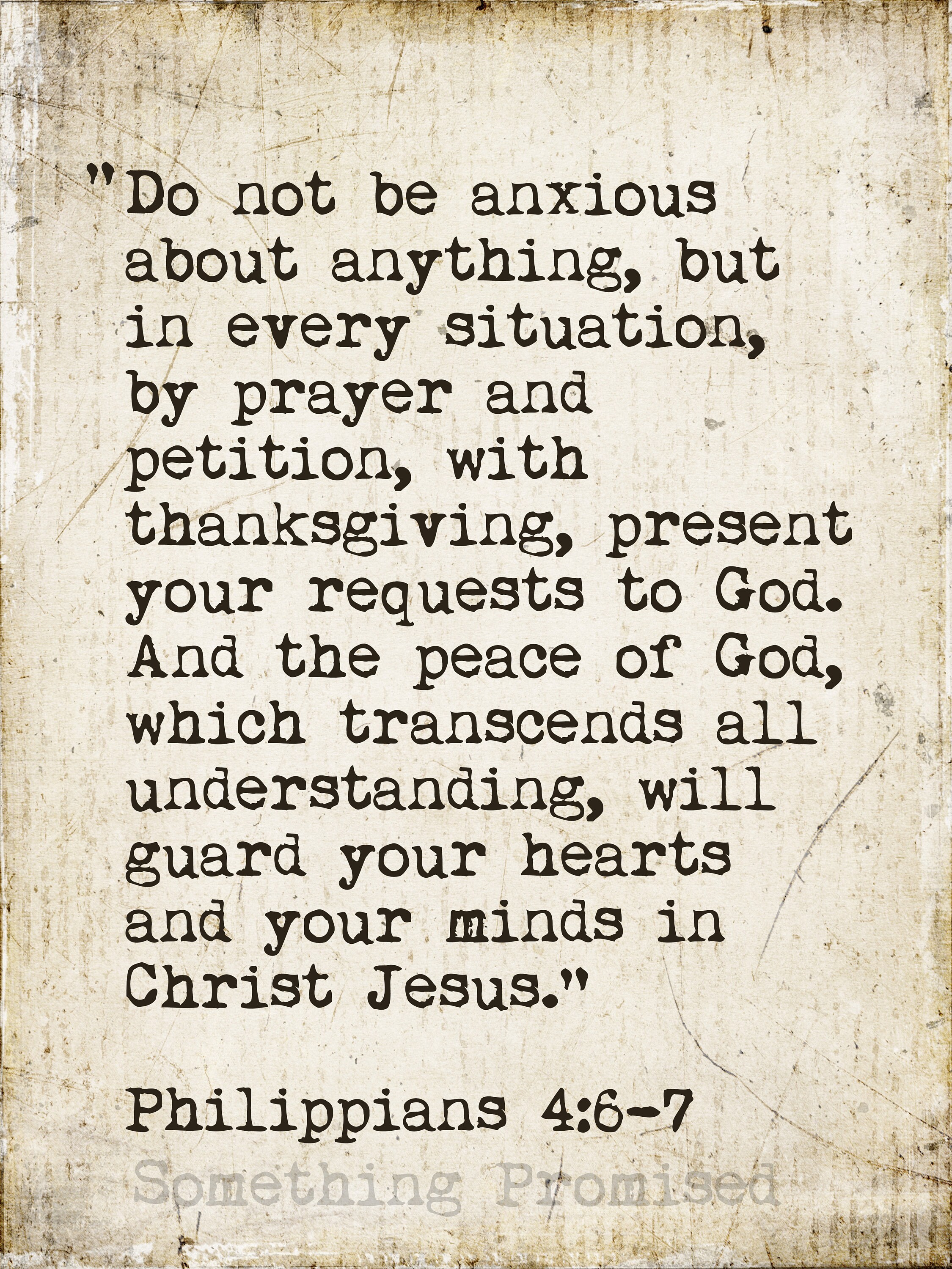 Do Not Be Anxious-metal Print on Reclaimed Wood - Etsy Canada