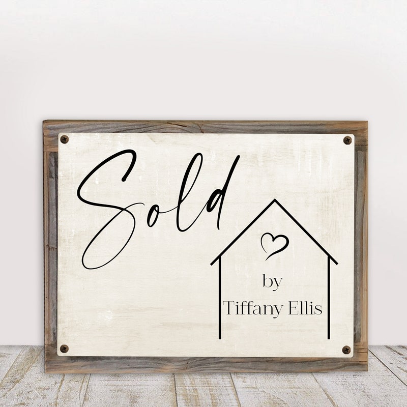 Sold Sign - Etsy
