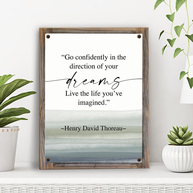 Henry David Thoreau - Etsy