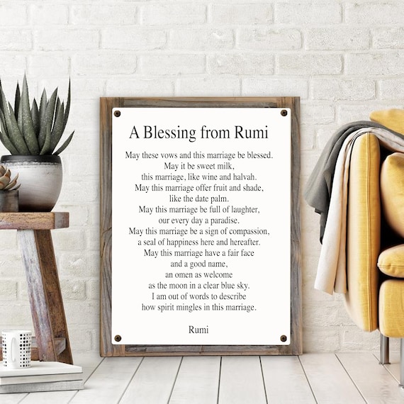 Poema De Amor Boda De Rumi