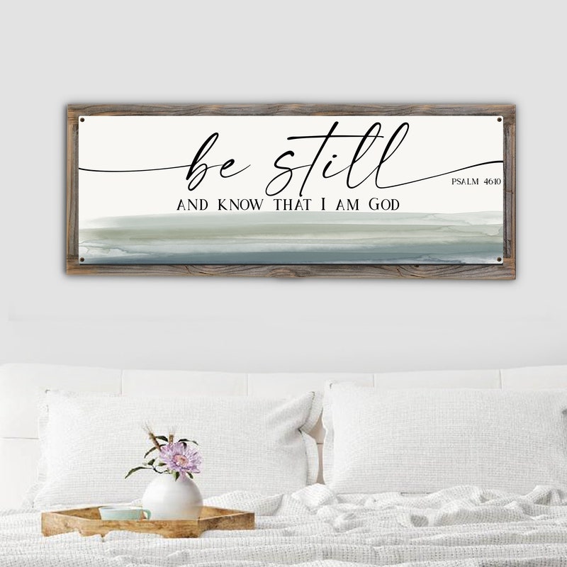 Be Still and Know - Etsy