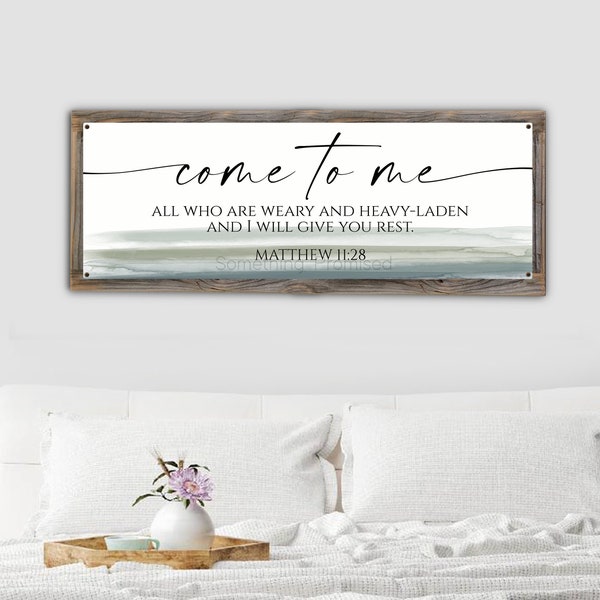 Come To Me All Who Etsy