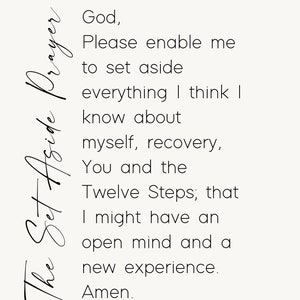 The Set Aside Prayer Metal Print on Reclaimed Wood Frame-big Book ...