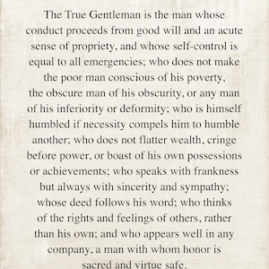 The True Gentleman Poem on Metal Print-reclaimed Wood-graduation Gift ...